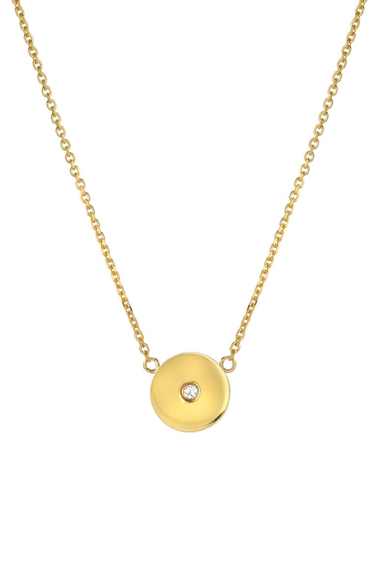 Mini Mini Jewels Forever Collection - Circle Diamond Pendant Necklace ...
