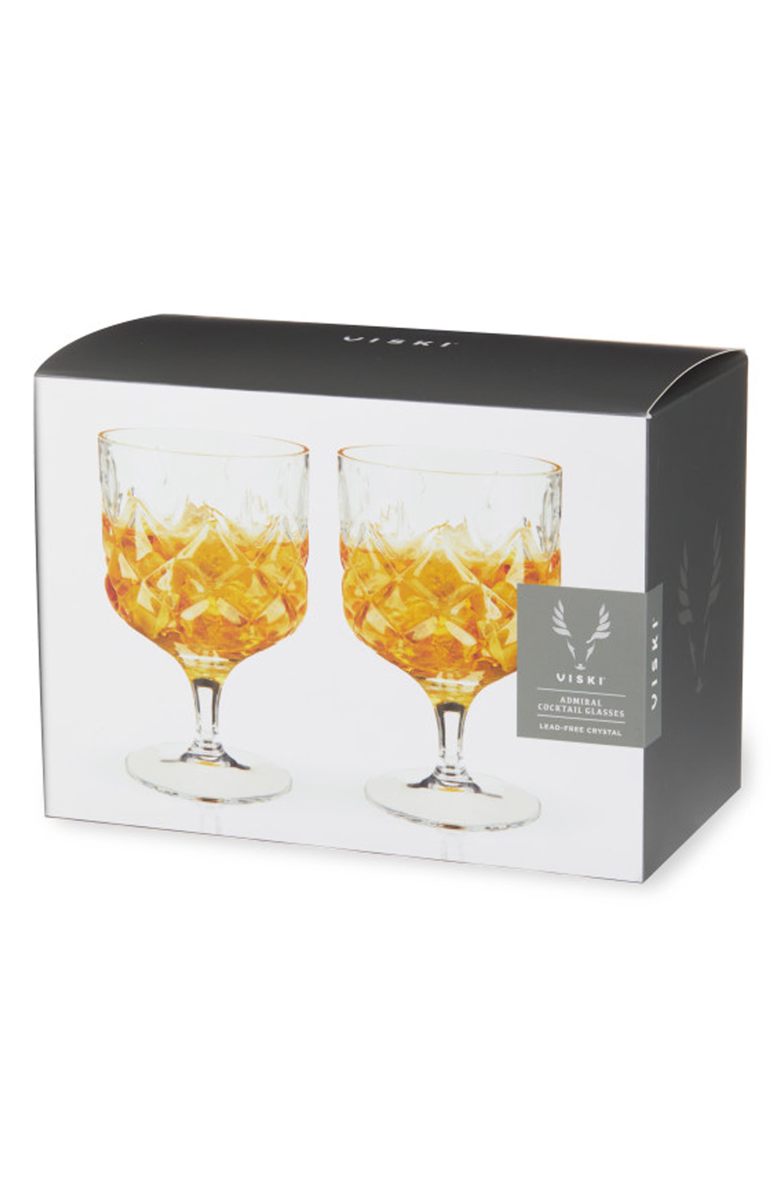 TRUE BRANDS Set of Two Stemmed Admiral Cocktail Glasses | Nordstromrack