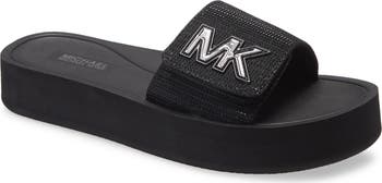 MICHAEL Michael Kors MK Platform Slide Sandal (Women) | Nordstromrack