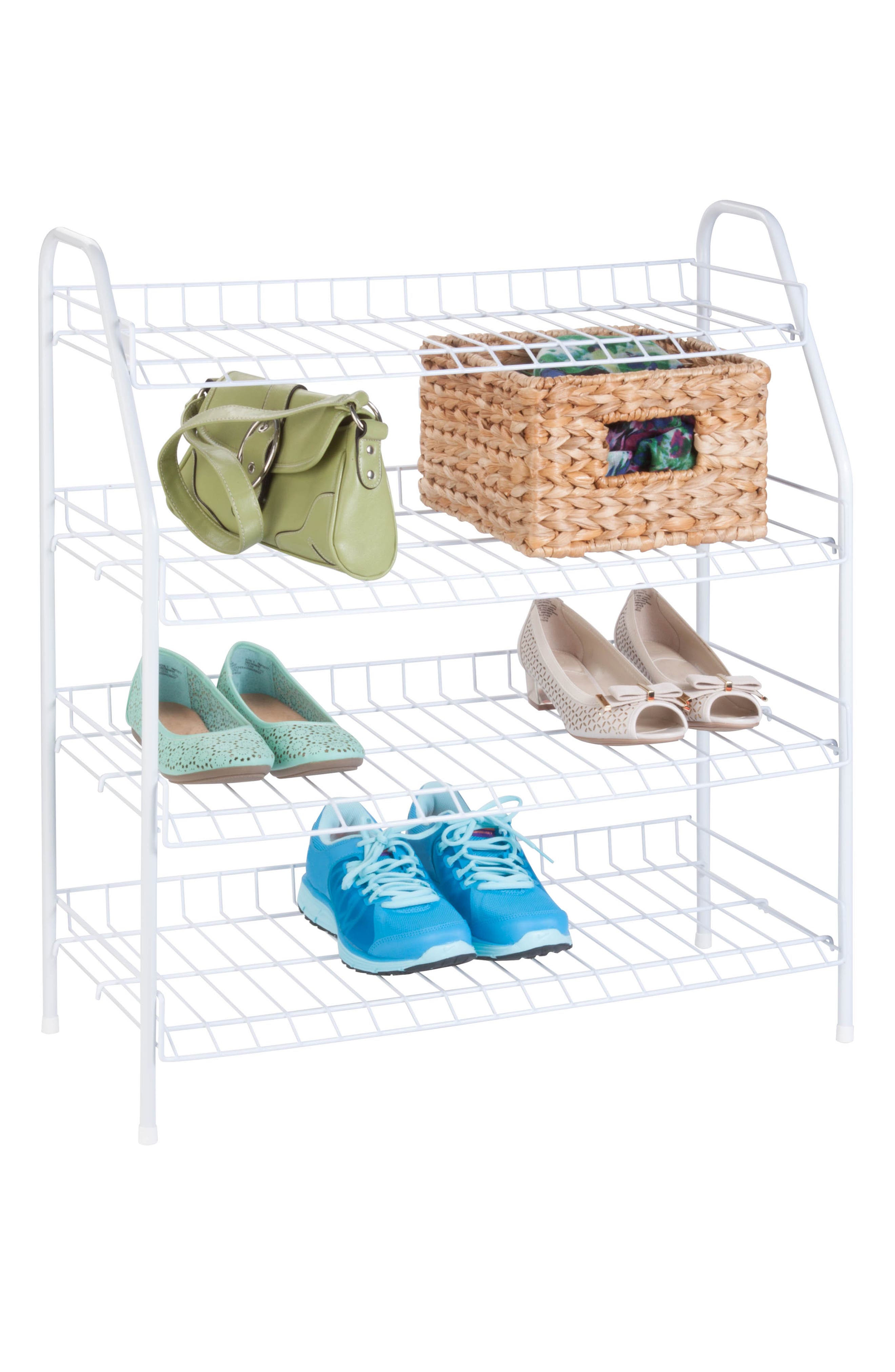 HONEY-CAN-DO White 4-Tier Storage Rack | Nordstromrack