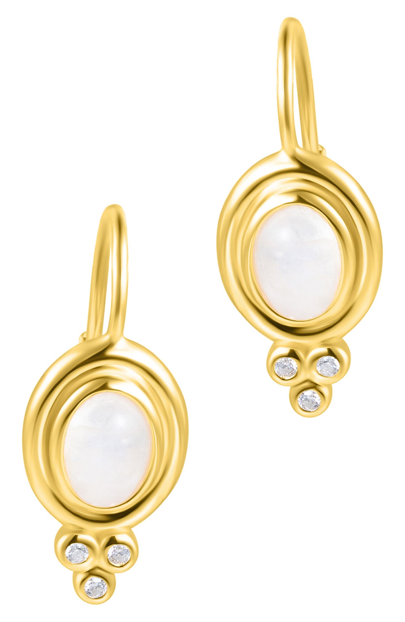 ADORNIA FINE Moonstone Drop Earrings | Nordstromrack