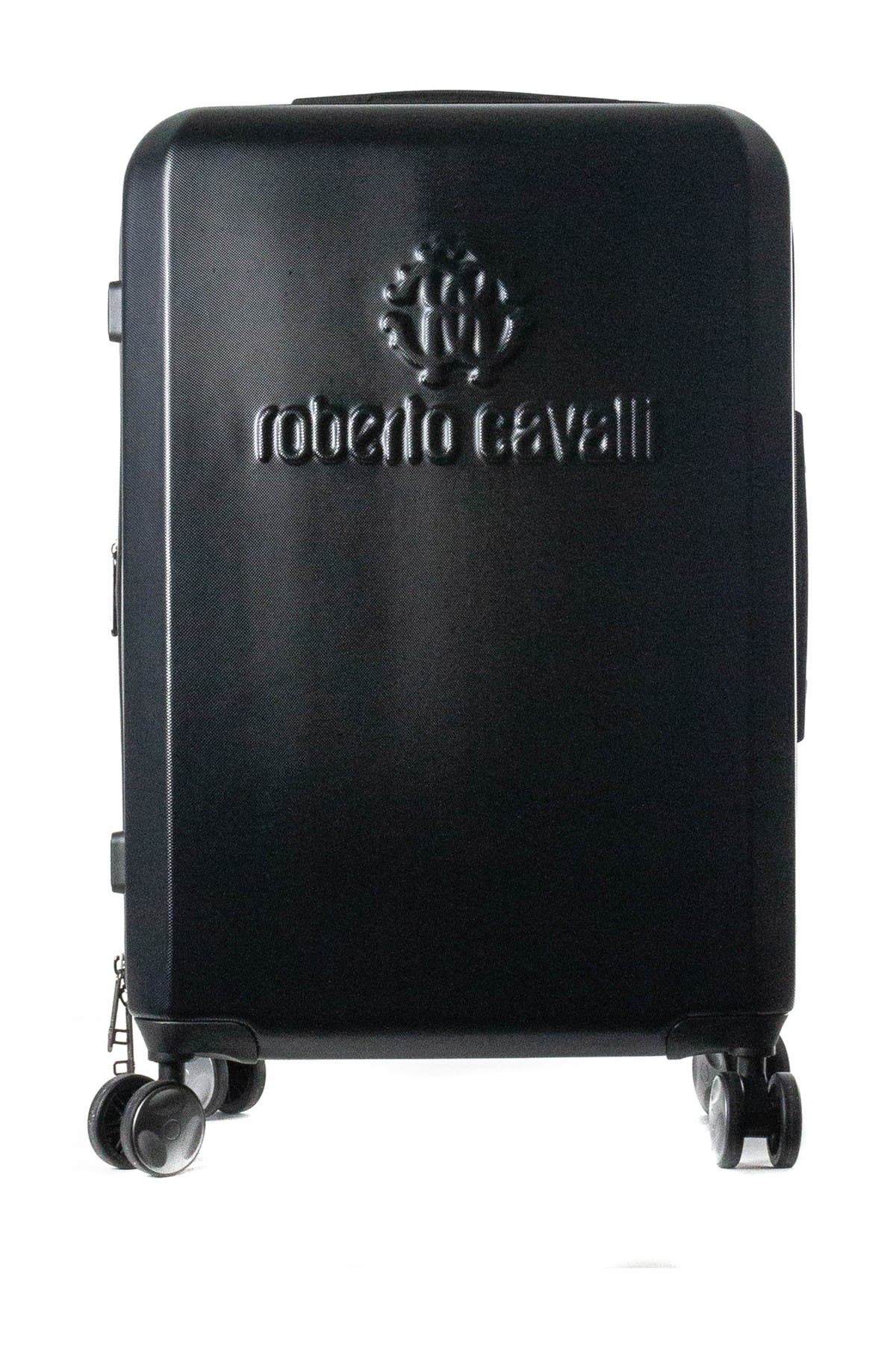 Roberto Cavalli Classic 21" Logo Embossed Hardside Spinner | Nordstromrack