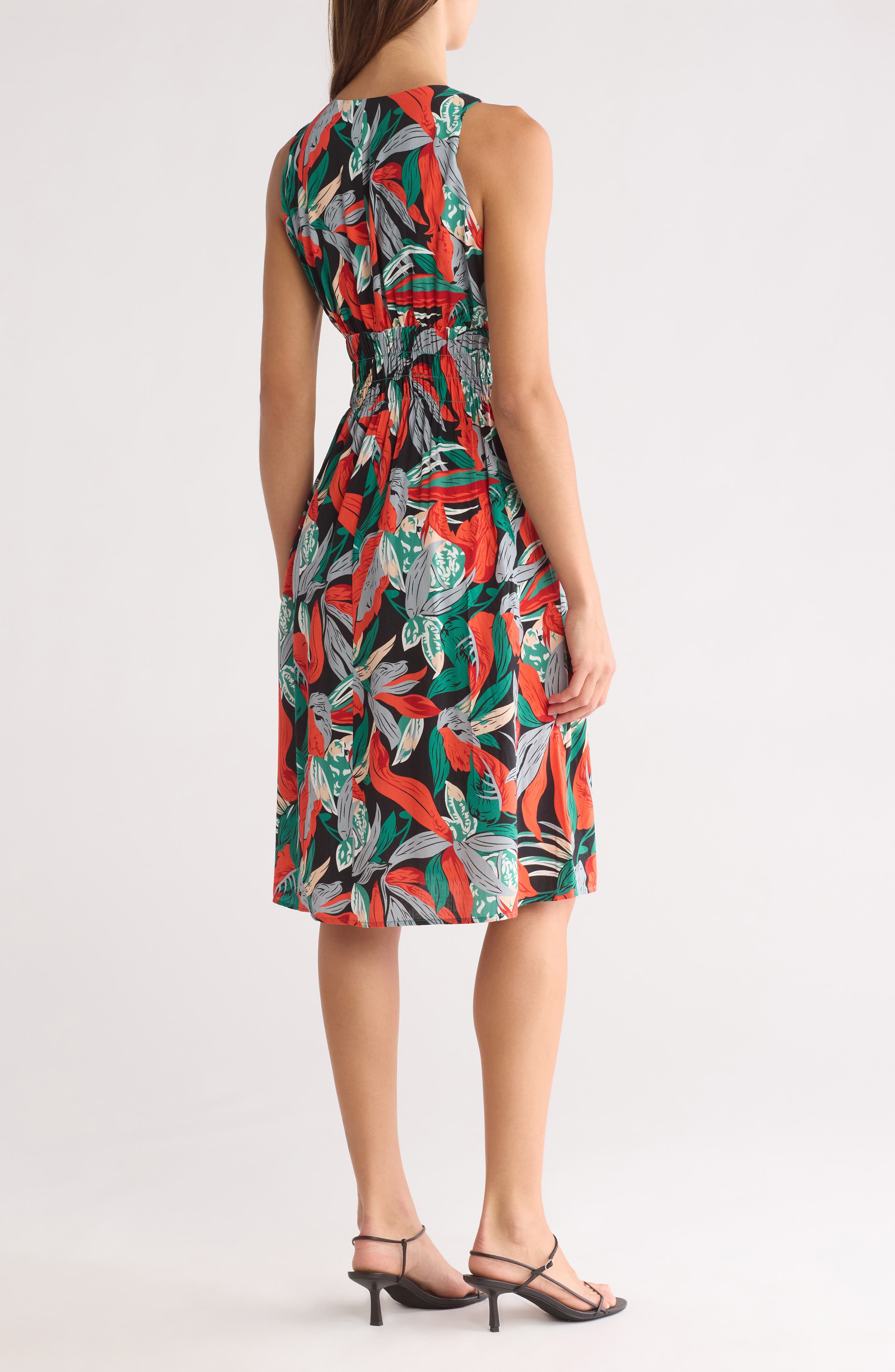 STITCHDROP Springwater Print Sleeveless Dress | Nordstromrack