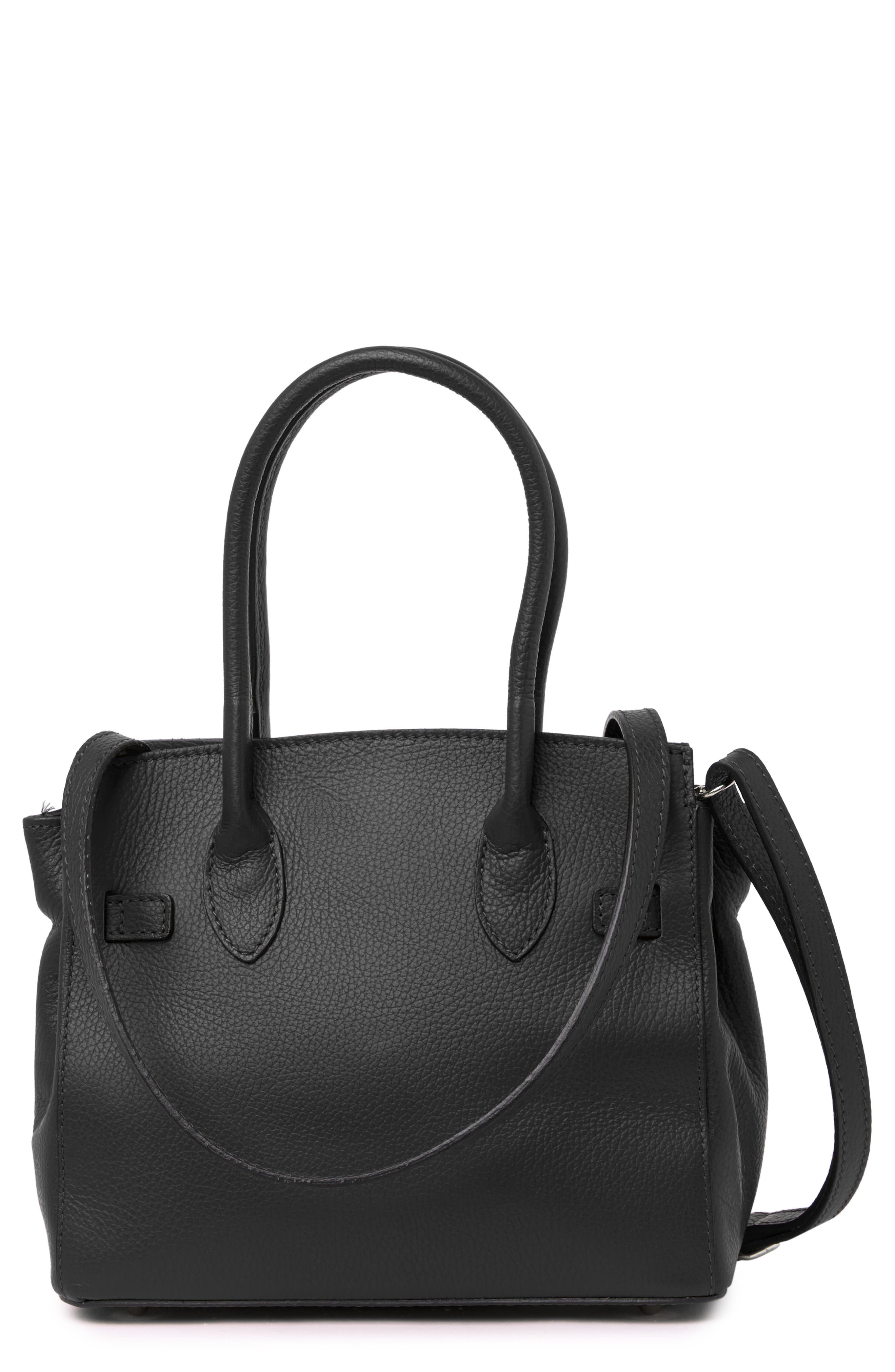 SOFIA CARDONI Top Handle Leather Satchel | Nordstromrack
