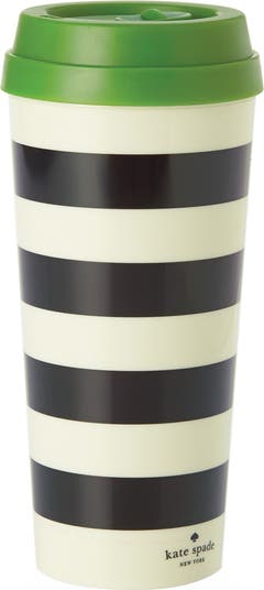 Kate Spade New York stripe thermal travel mug | Nordstrom