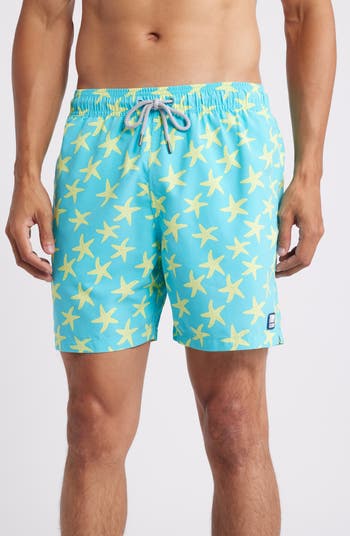 Tom & Teddy Starfish Swim Trunks | Nordstrom