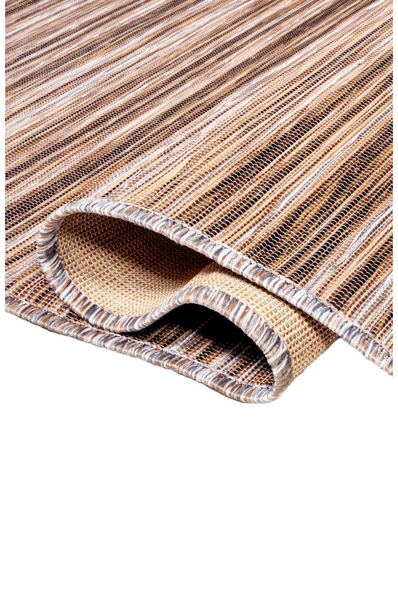 Finn Modern Farmhouse Pinstripe Indoor/Outdoor Area Rug | Nordstrom