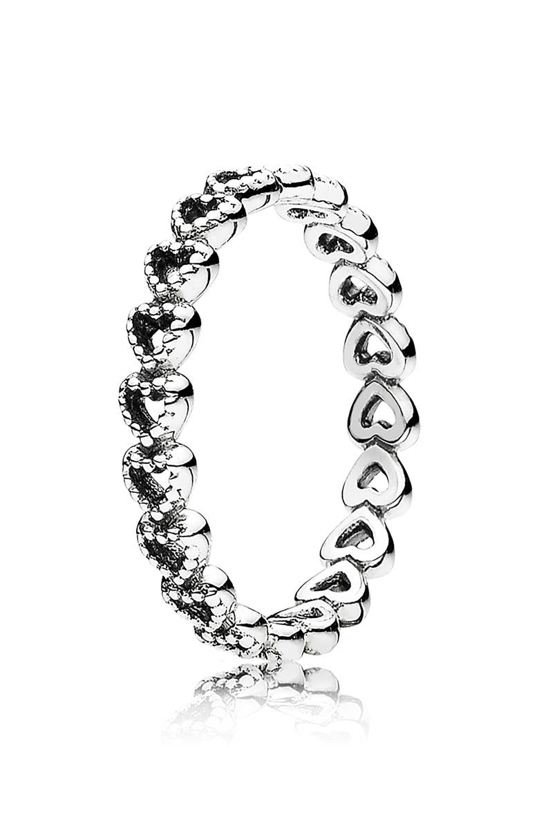PANDORA Linked Love Stacking Ring | Nordstrom