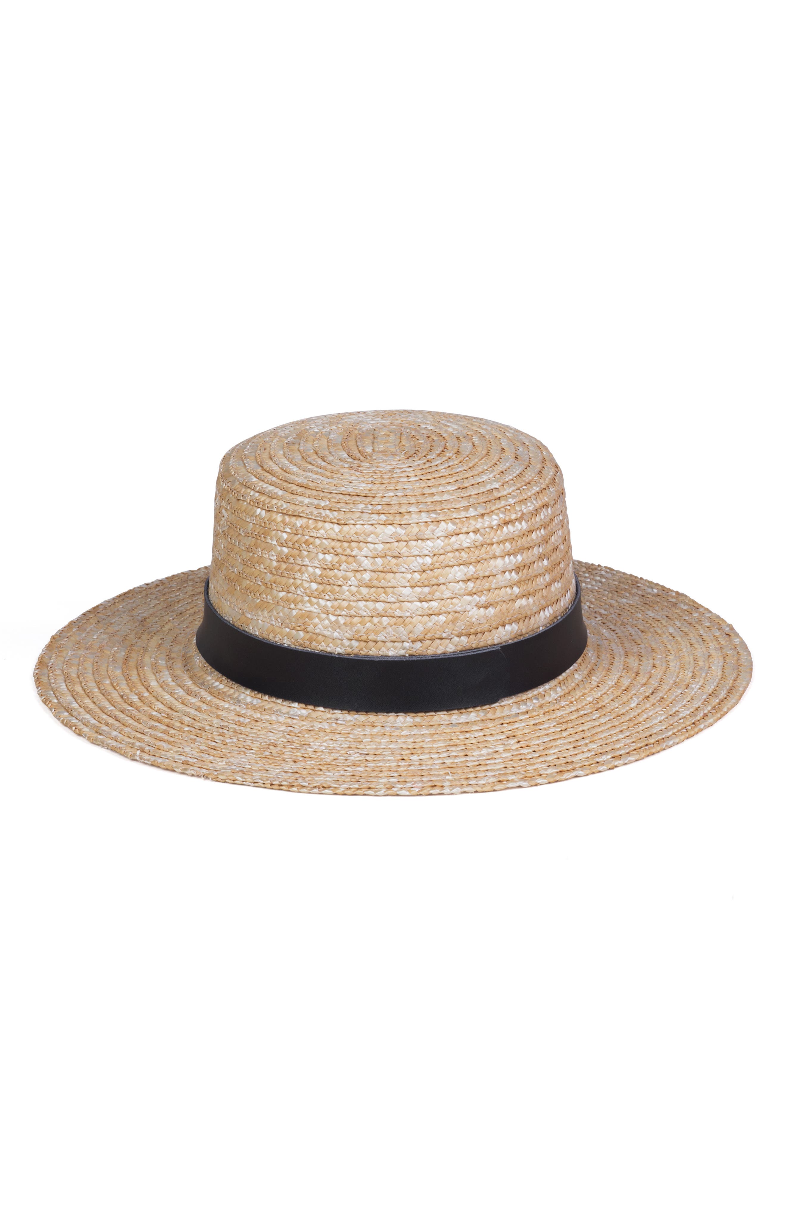 Lack of Color The Spencer Straw Boater Hat | Nordstrom