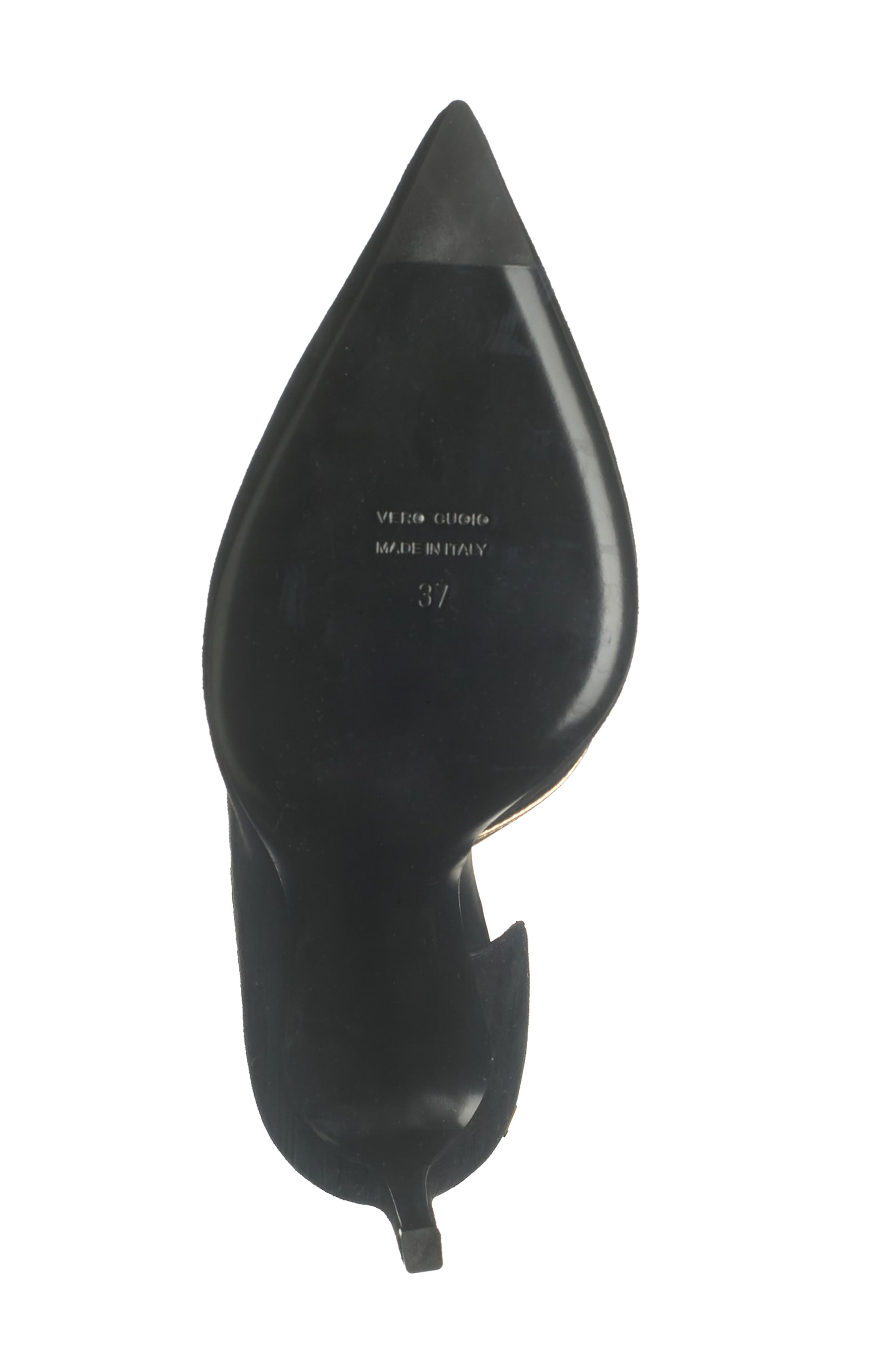 Balmain Miley Pointed Toe Half d'Orsay Leather Pump | Nordstromrack