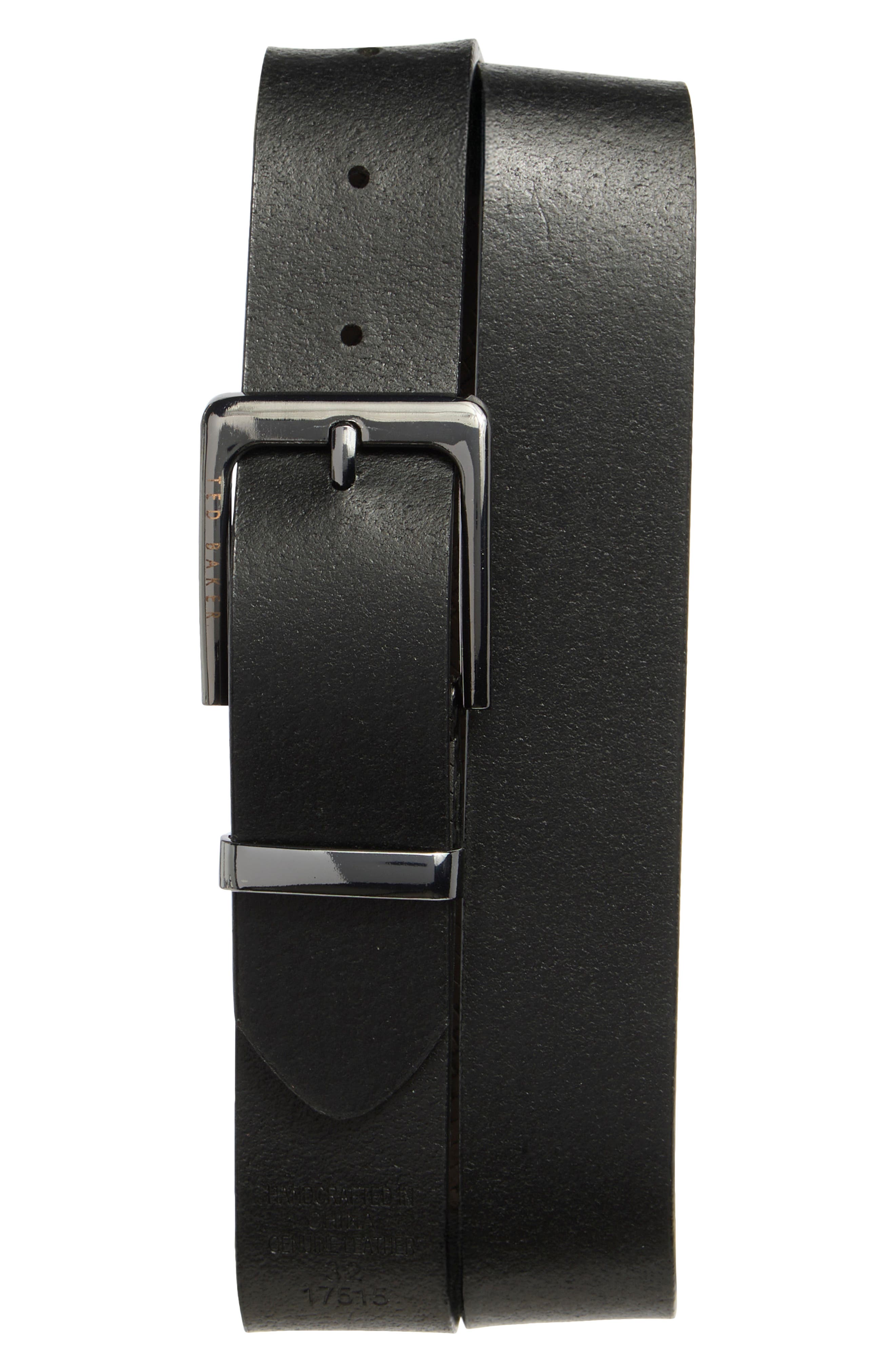 Reversible Embossed Leather Belt (Men) | Nordstromrack