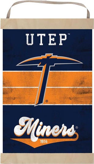 JARDINE UTEP Miners 12'' x 20'' Retro Logo Banner Sign | Nordstrom
