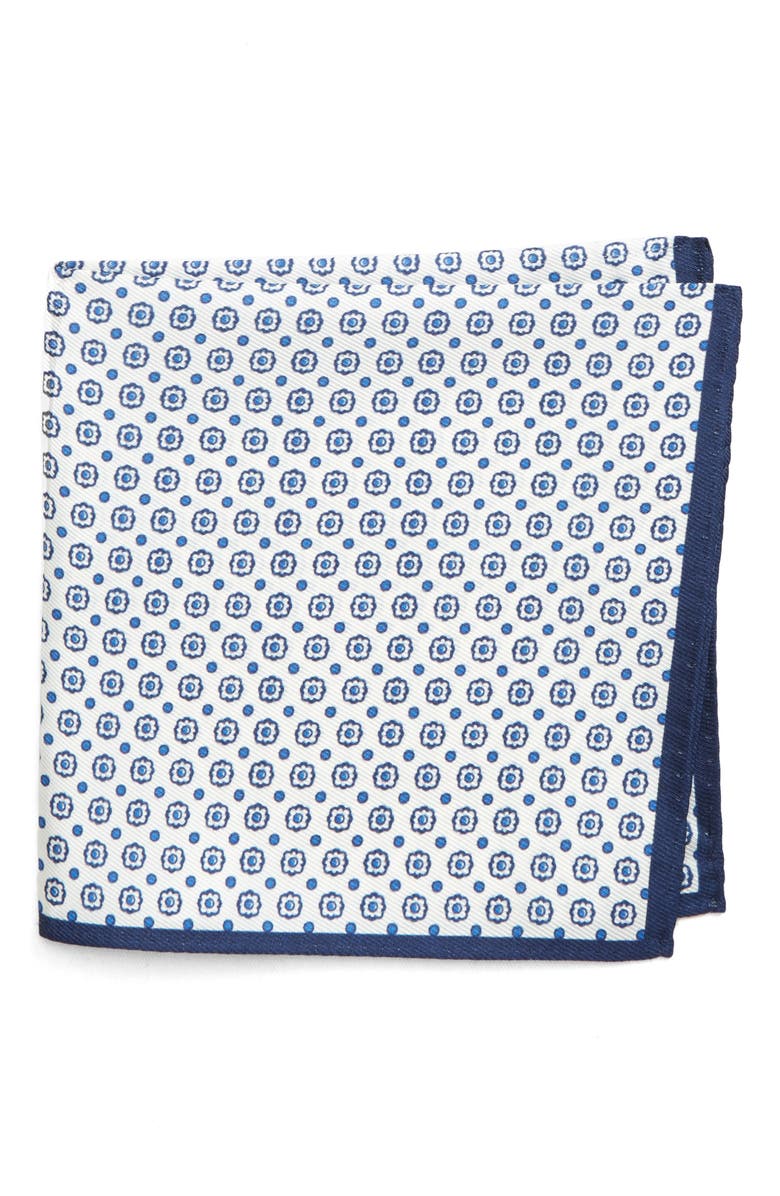 NORDSTROM MEN'S SHOP Medallion Silk Pocket Square | Nordstromrack