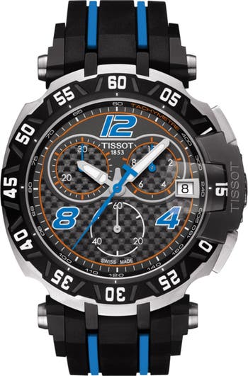 Tissot Men's T-Race Tito Rabat 2016 Rubber Strap Watch, 47mm ...