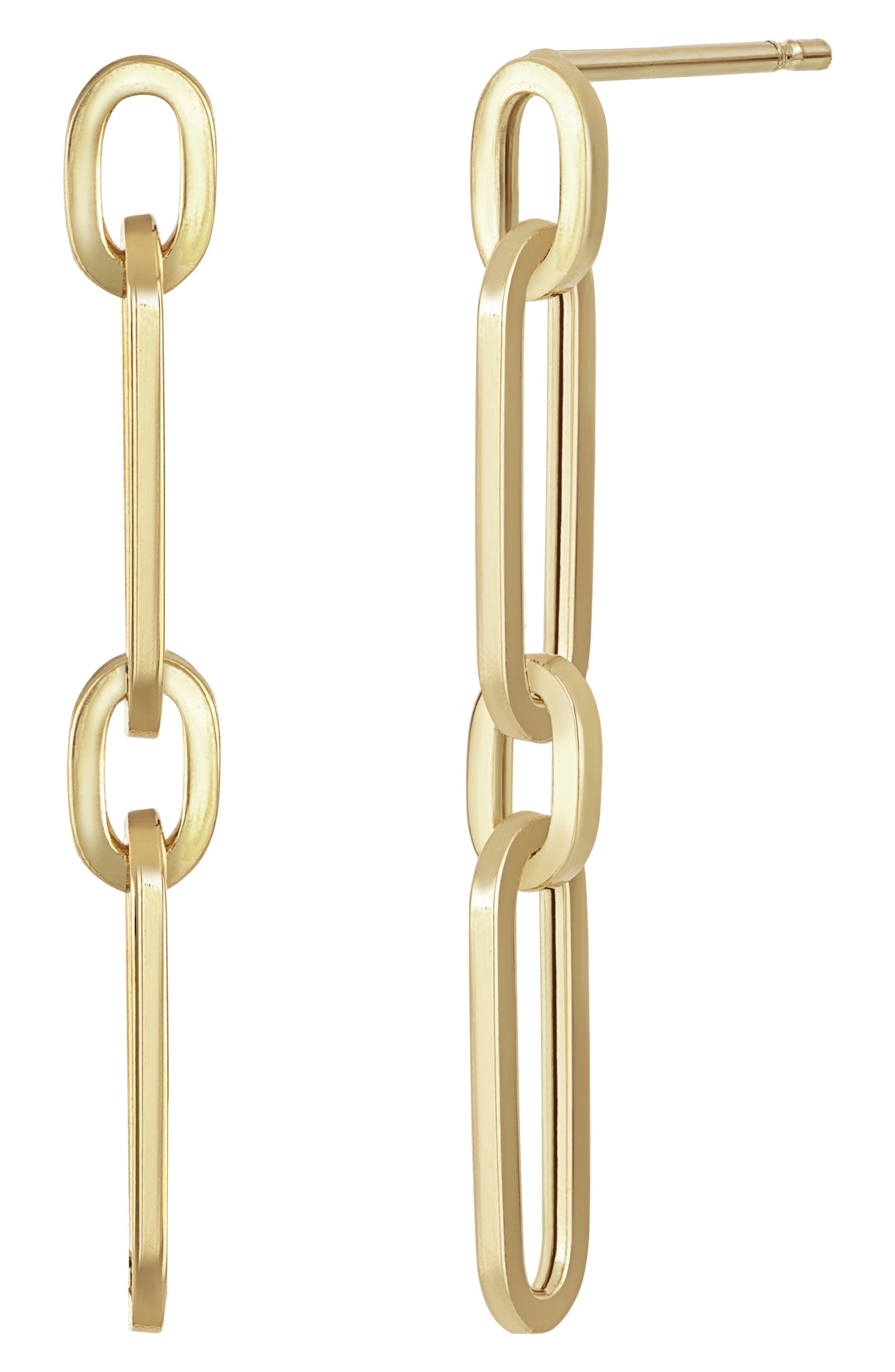 Bony Levy 14K Yellow Gold Link Drop Earrings | Nordstromrack
