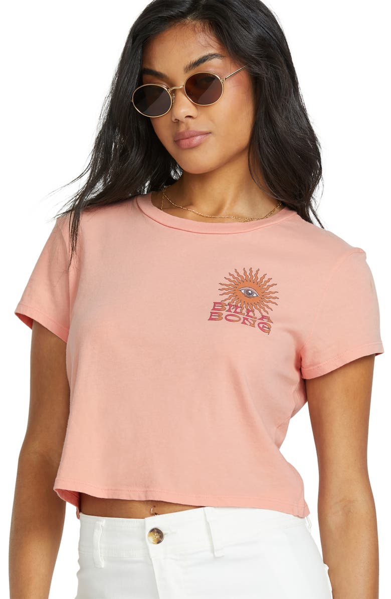Billabong Wave Trip Cotton Crop Graphic T-Shirt | Nordstromrack