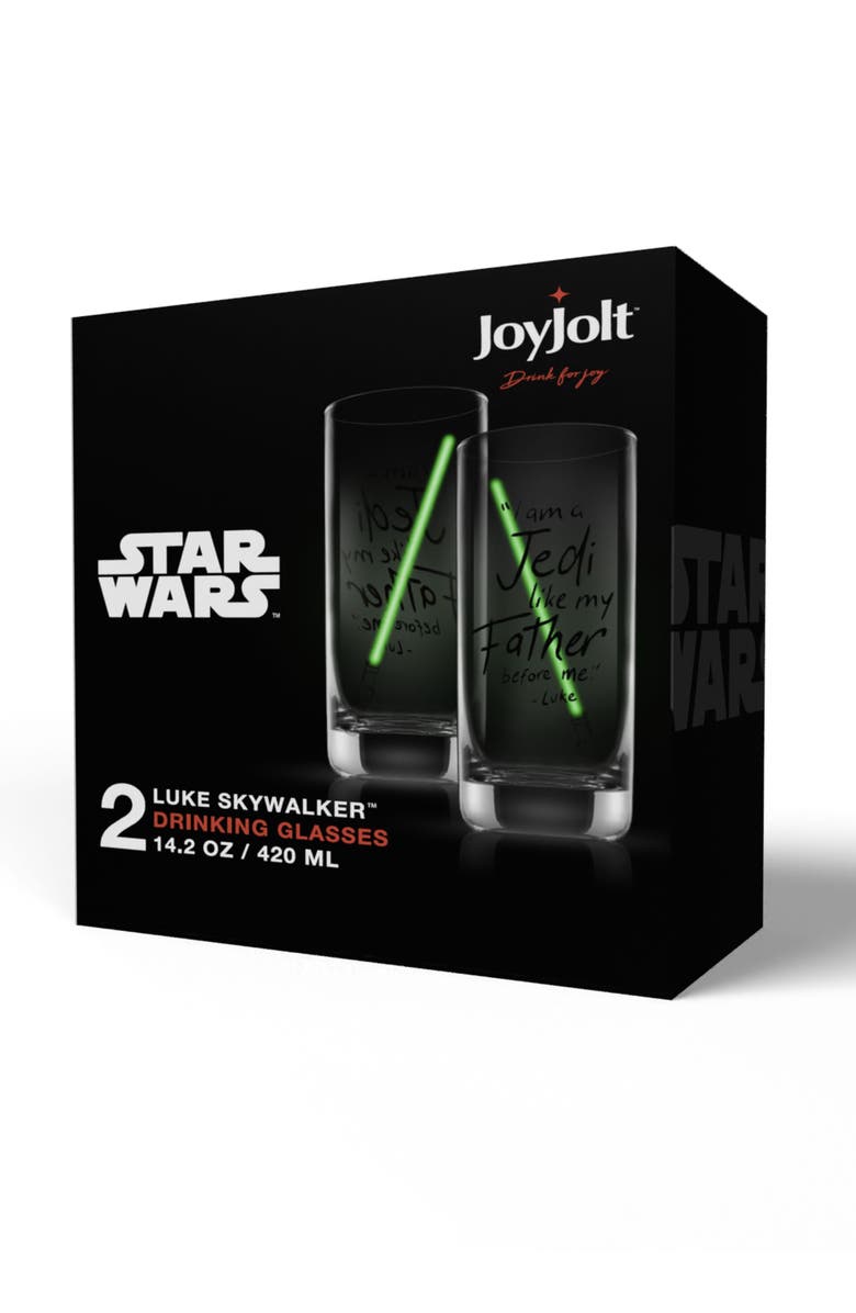 JoyJolt Lightsaber Tall Drinking Glassware - Set of 2 | Nordstromrack