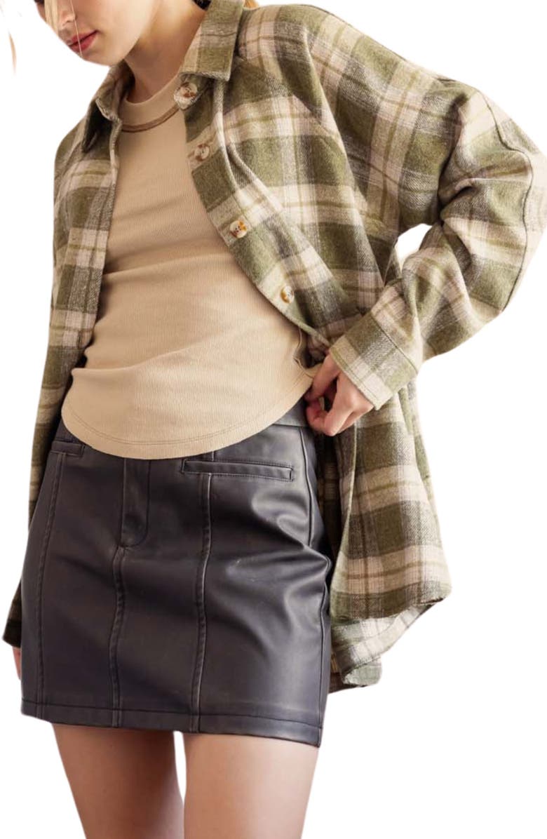 Blu Pepper Plaid Flannel Button-Up Shirt | Nordstromrack