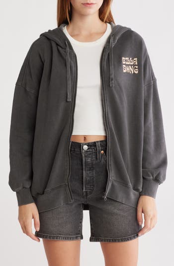 Billabong Riptide Oversize Zip Hoodie | Nordstromrack