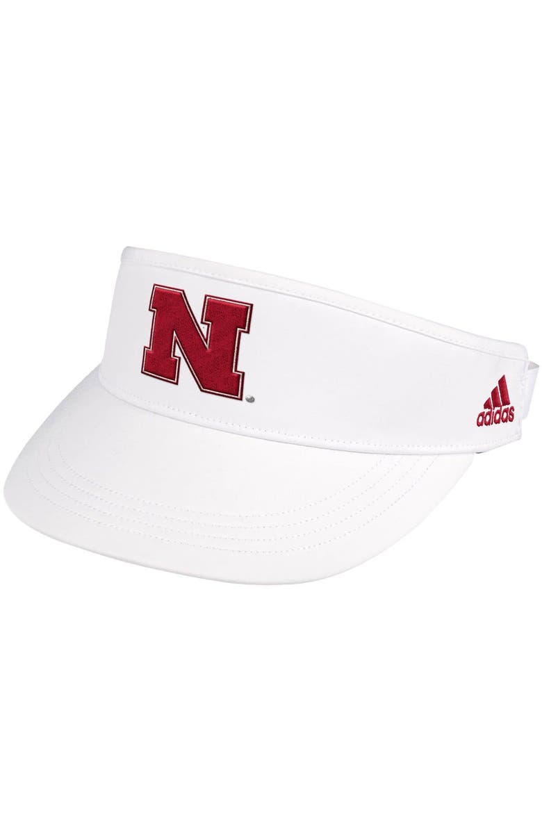 adidas Men's adidas White Nebraska Huskers Sideline Coaches Performance ...