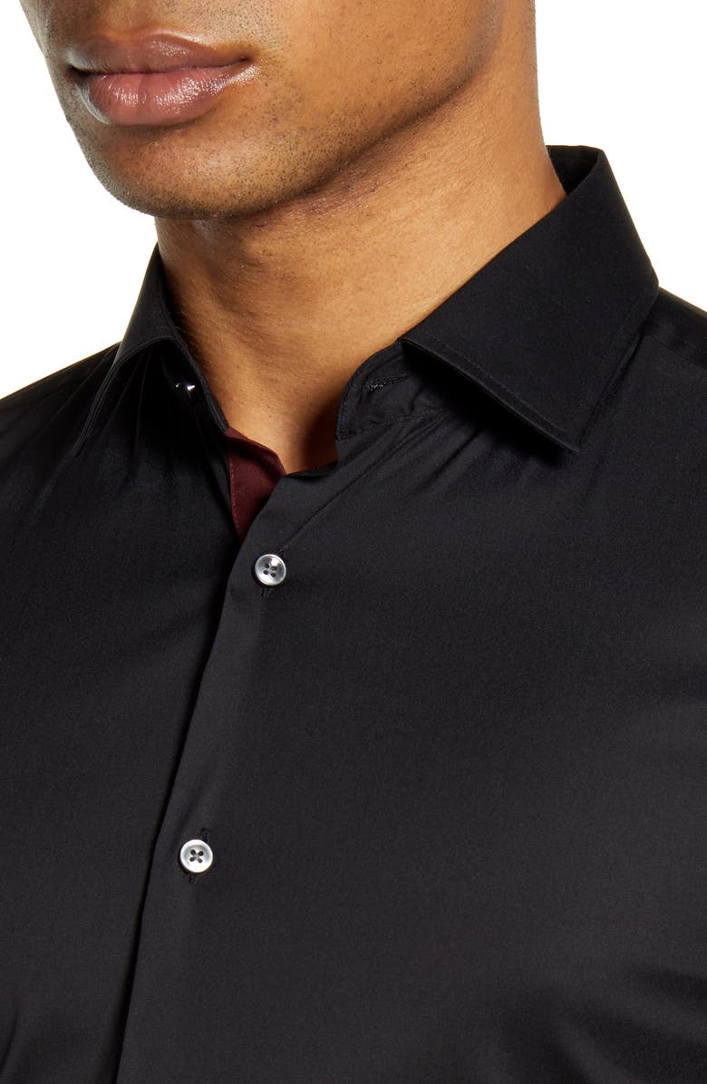 BOSS Jonty Slim Fit Solid Dress Shirt | Nordstrom