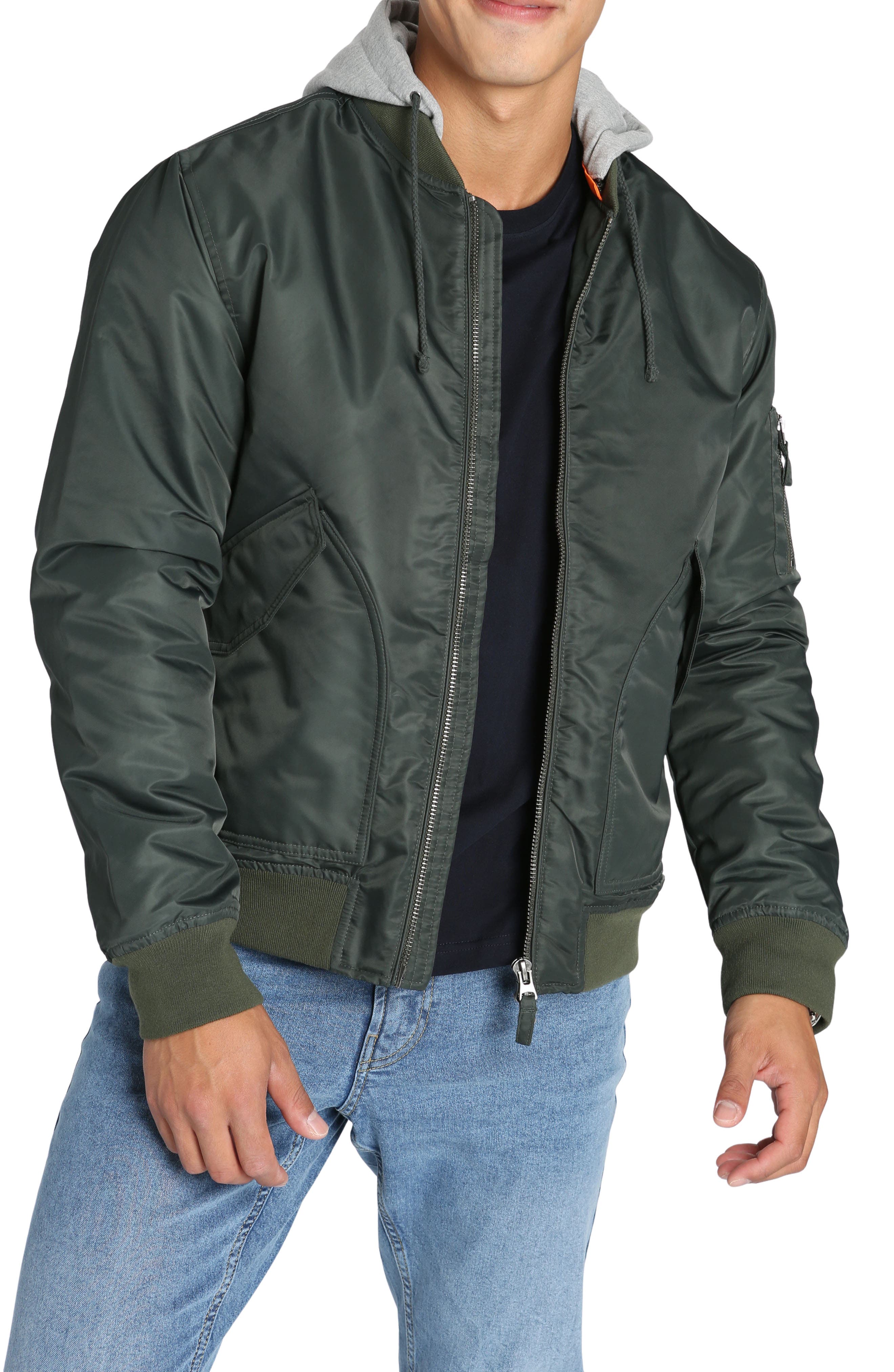 JACHS Hooded Bomber Jacket | Nordstromrack