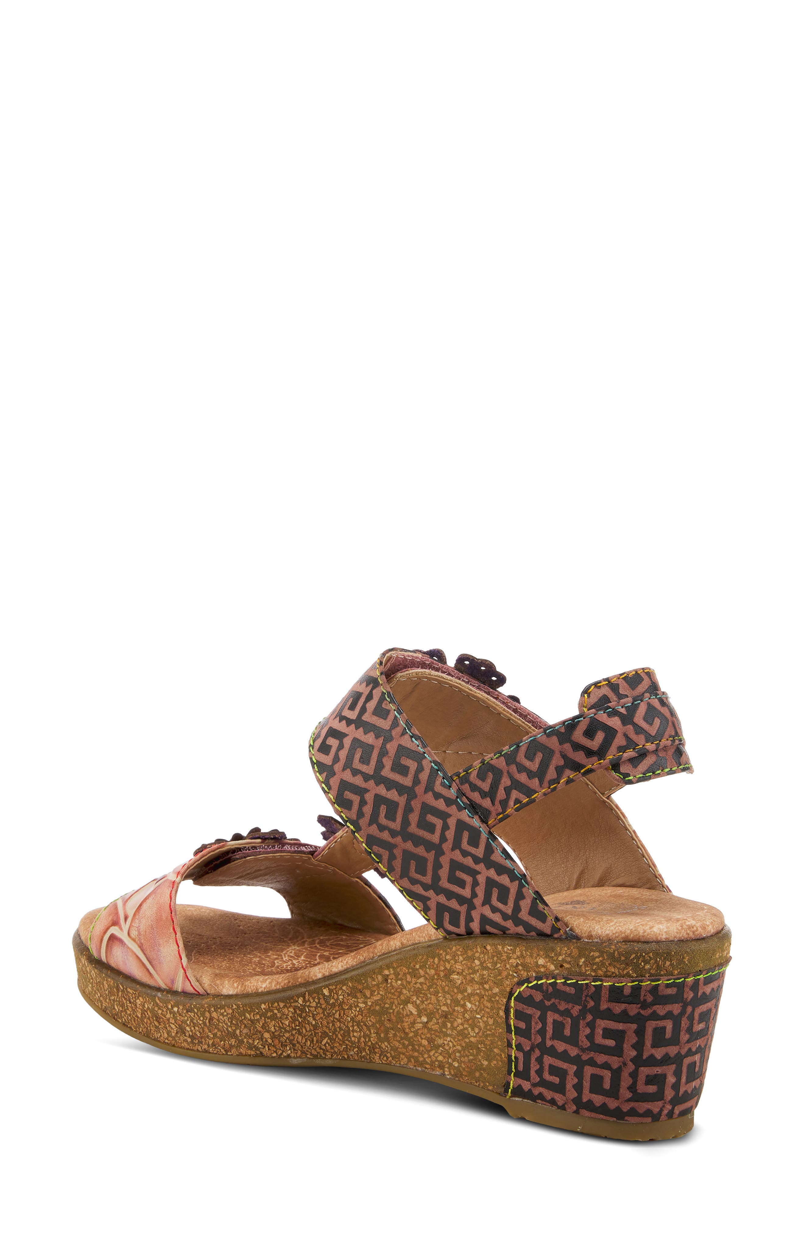 Spring Step Radd Floral Wedge Sandal (Women) | Nordstromrack