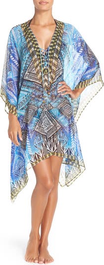Asa Kaftans 'Fiji' Short Kaftan | Nordstrom