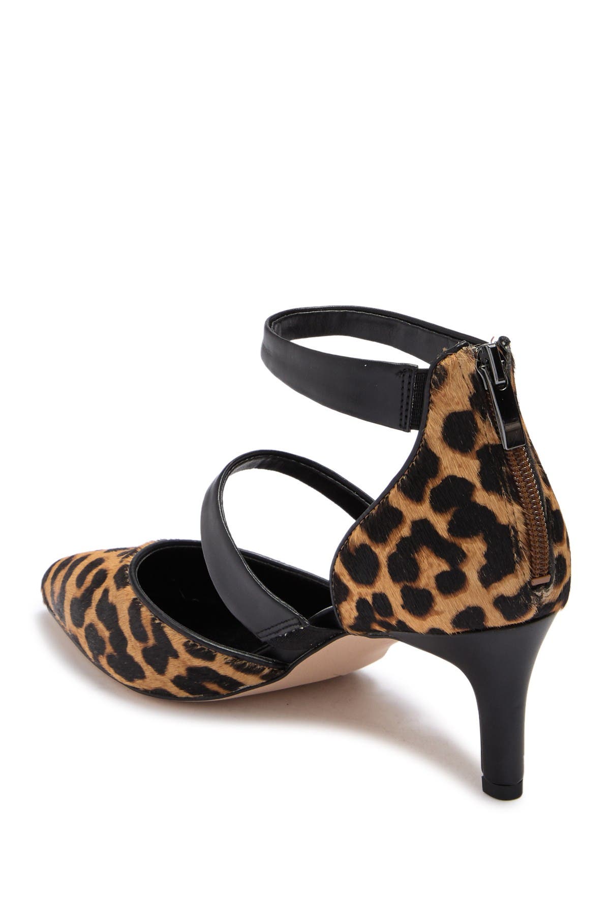Franco Sarto Davey Genuine Calf Hair Leopard Print Pump | Nordstromrack