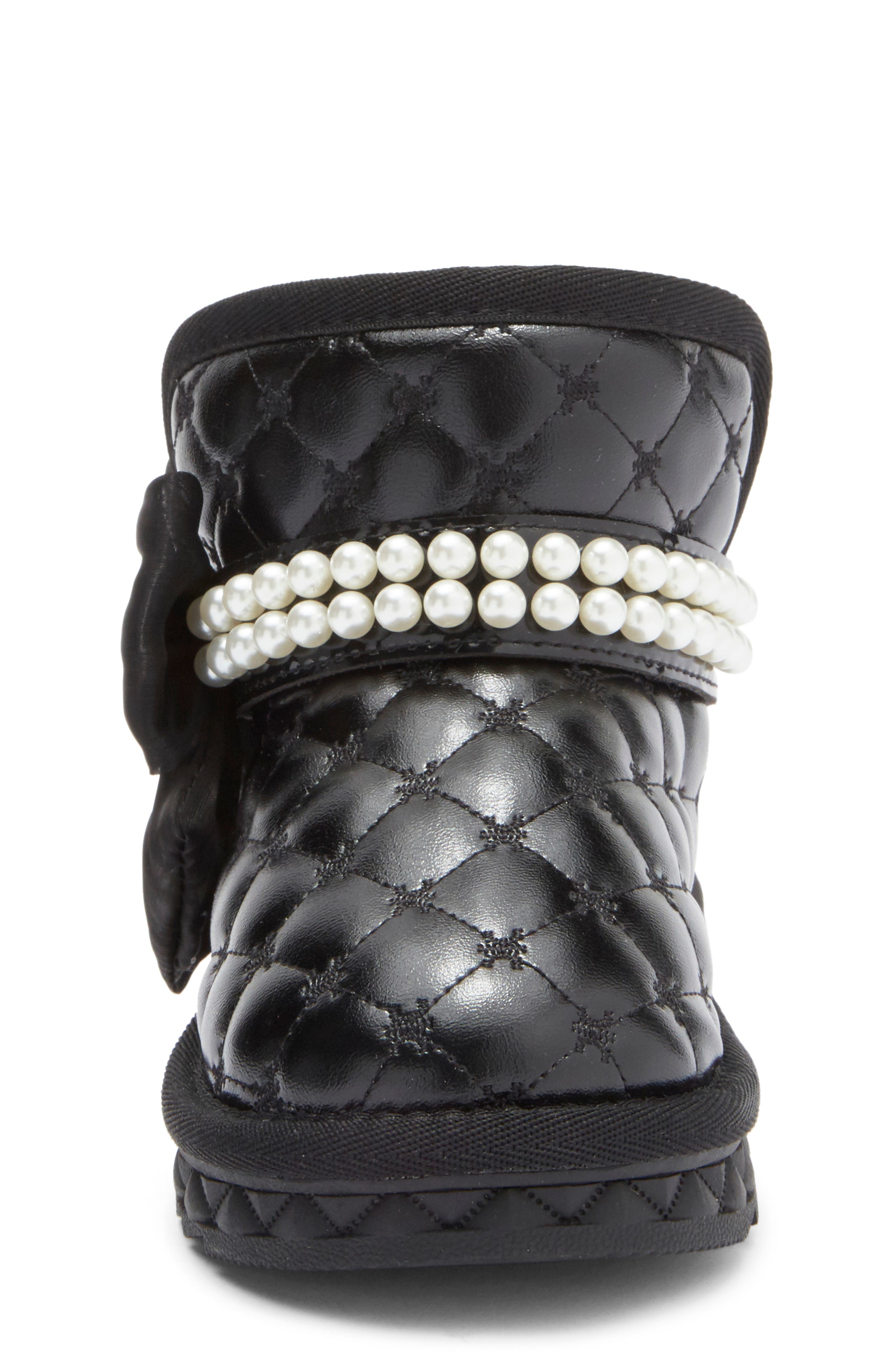 Doe A Dear Kids' Faux Pearl Boot | Nordstromrack