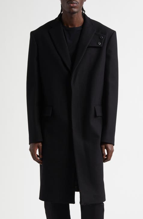 Men's Black Wool Coats | Nordstrom