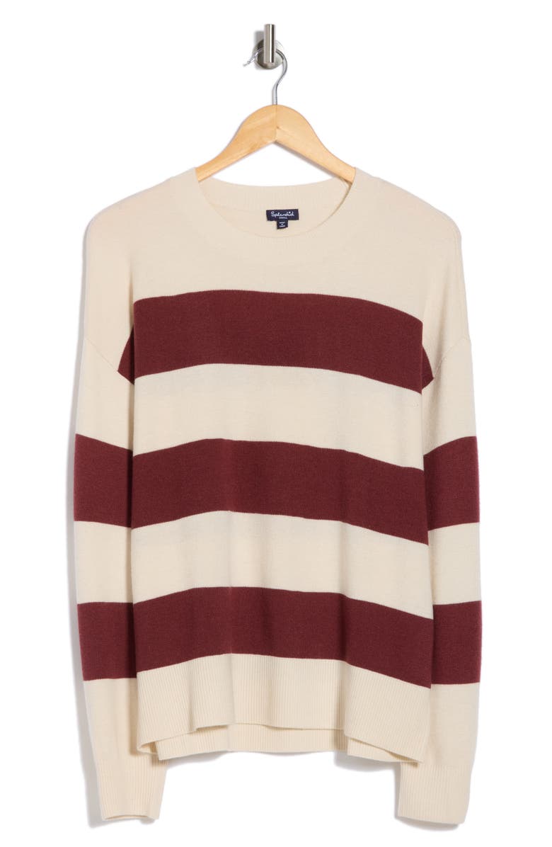 Splendid Iris Stripe Crewneck Sweater | Nordstromrack