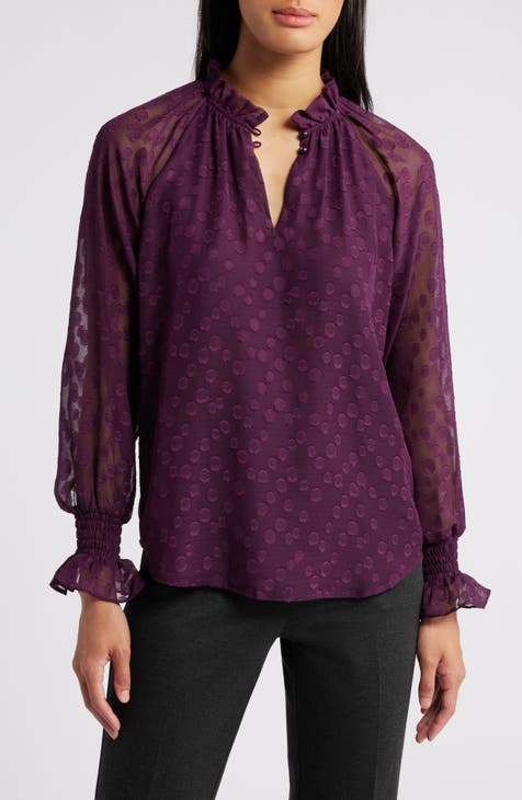 Women's Purple Blouses | Nordstrom