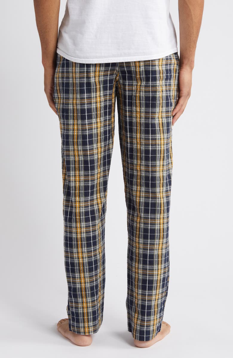 Majestic International Sun-Daze Cotton Seersucker Lounge Pants | Nordstrom