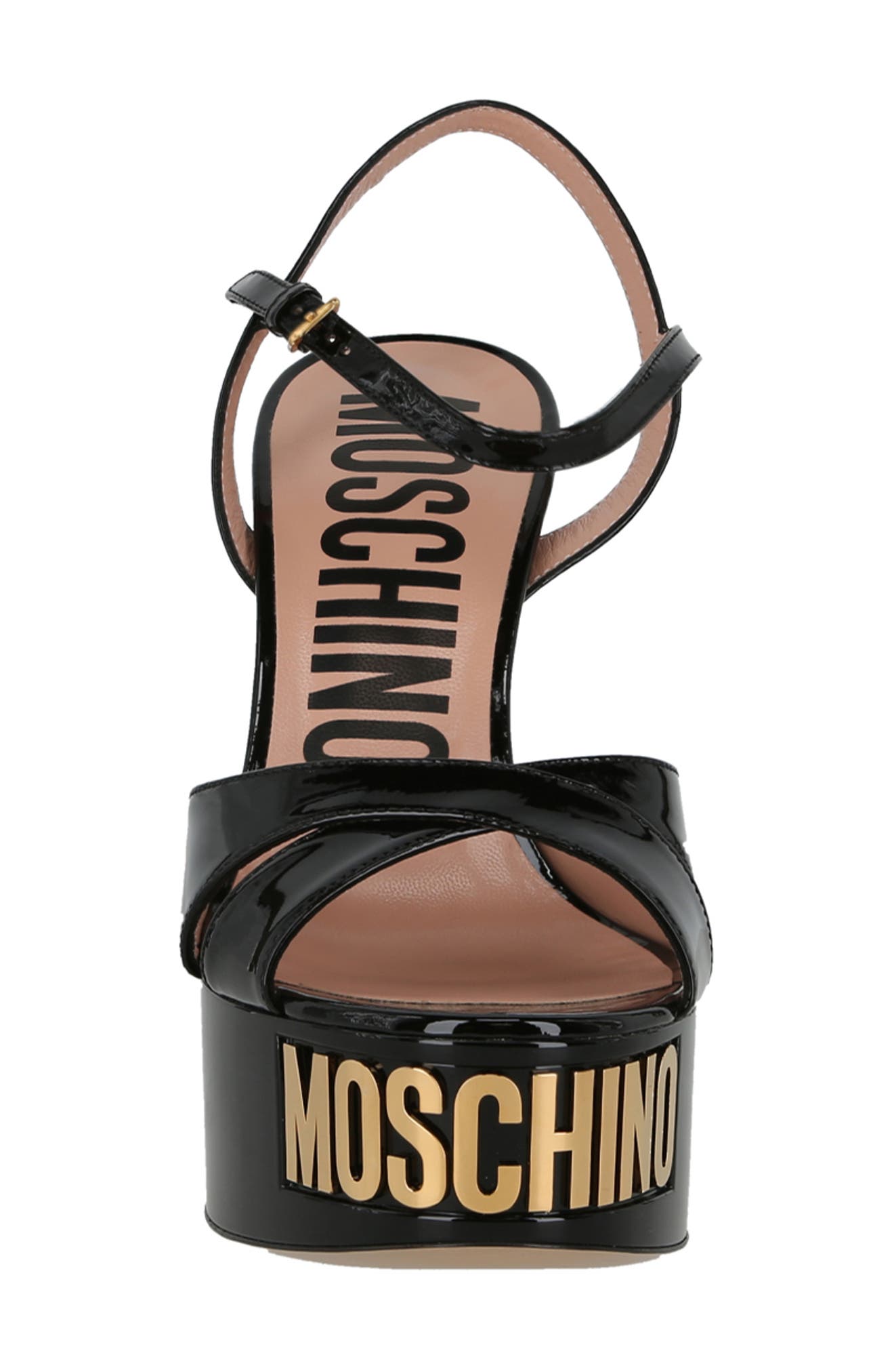 Moschino Logo Sole Platform Sandal (Women) | Nordstromrack