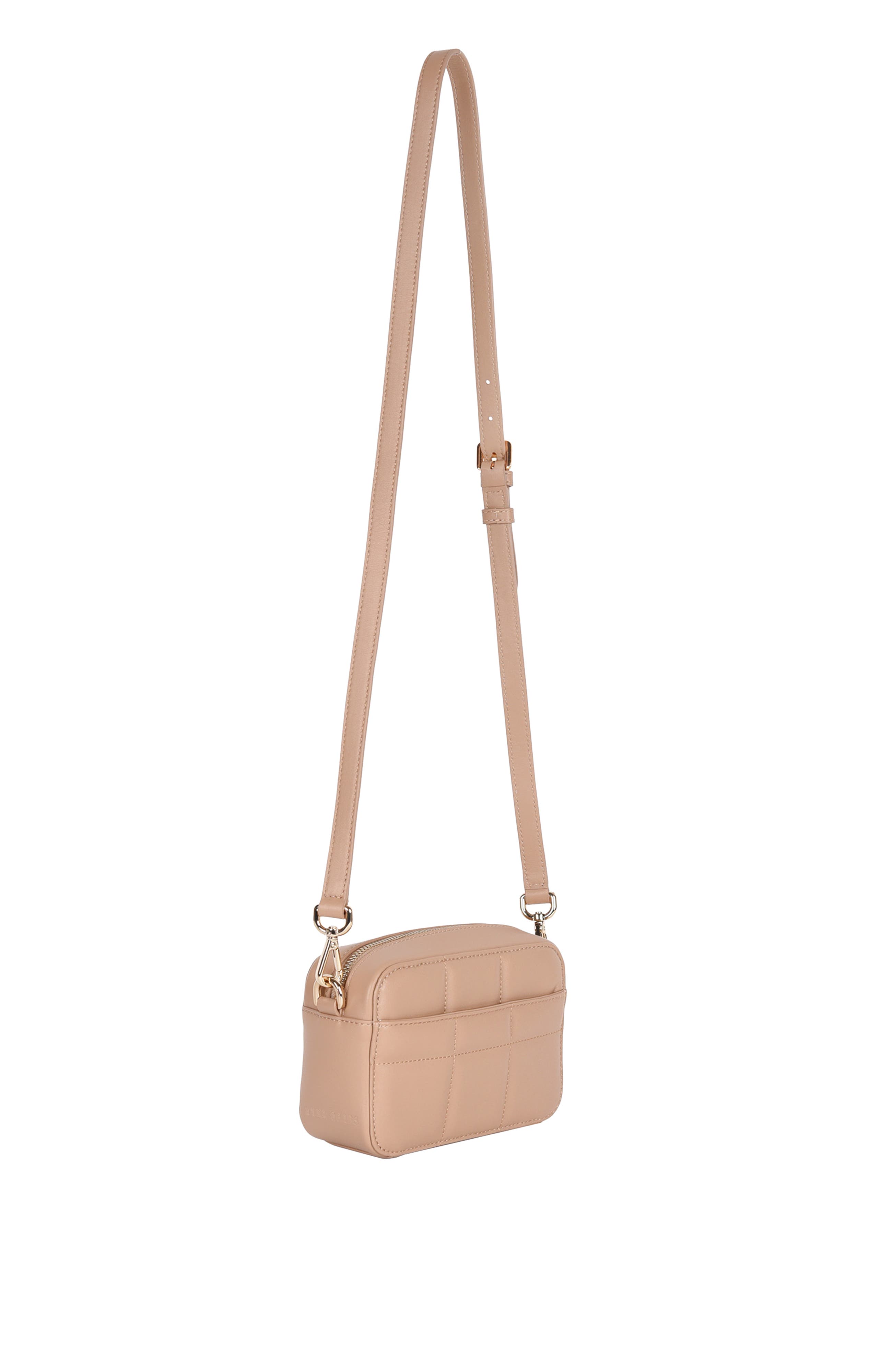 HYER GOODS Upcycled Leather Quilted Camera Bag | Nordstrom
