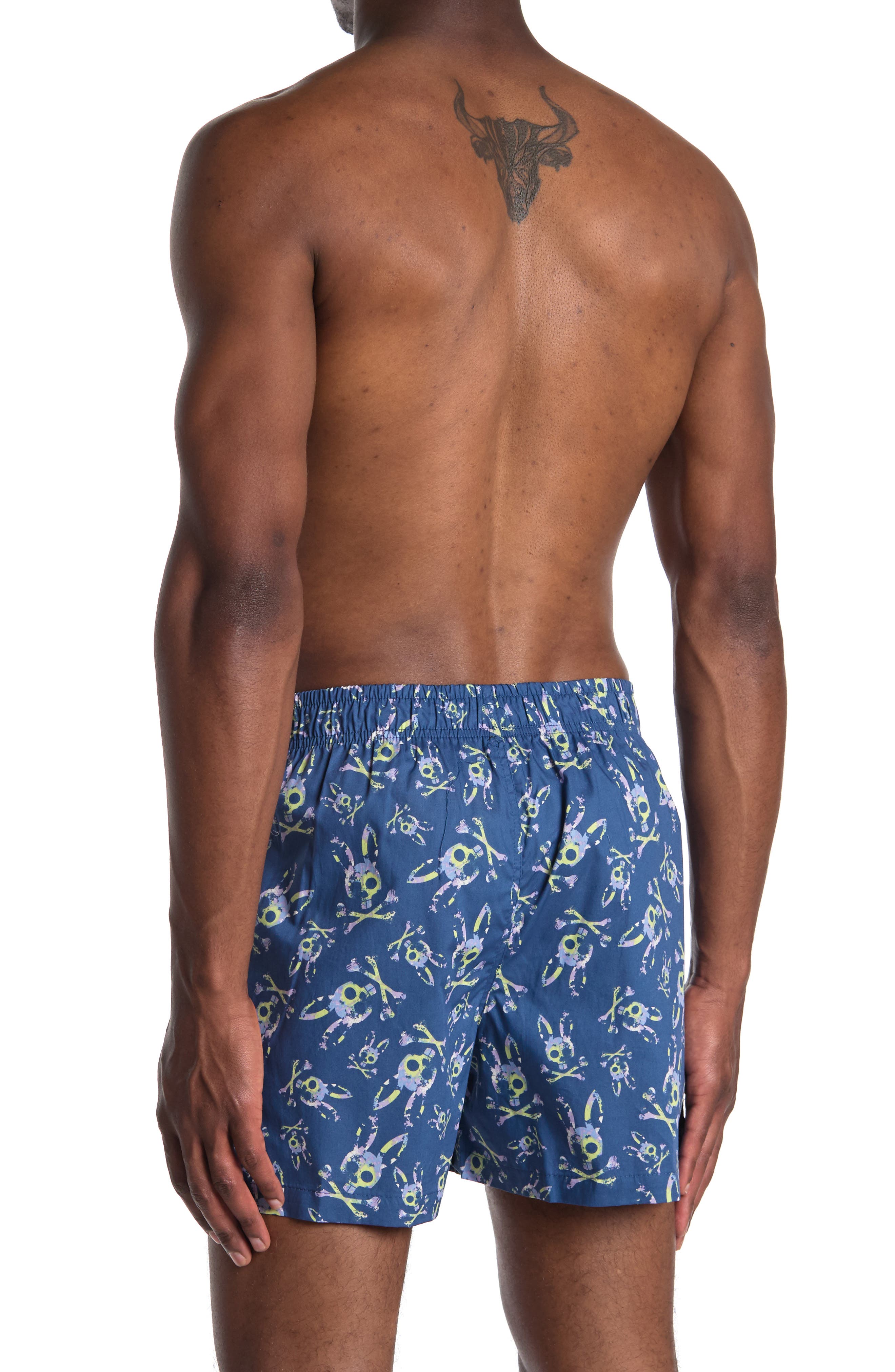 Psycho Bunny Print Woven Boxers | Nordstromrack