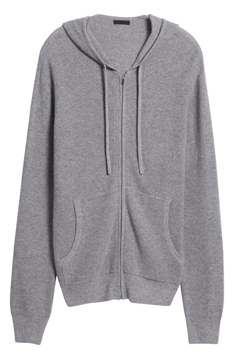 ATM Anthony Thomas Melillo Waffle Knit Zip Hoodie | Nordstrom