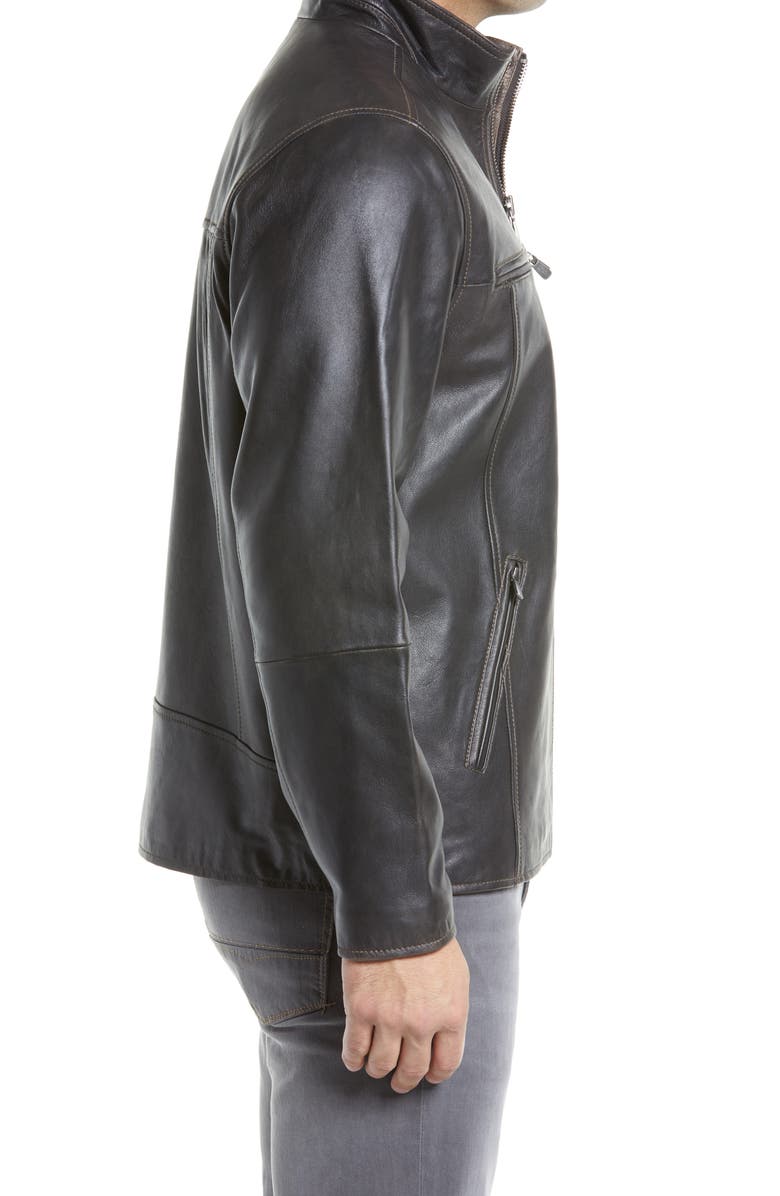 Tommy Bahama Rocker Highway Leather Jacket | Nordstromrack