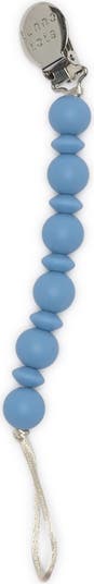 TUNNO TOTS Blue Silicone Pacifier Clip | Nordstromrack