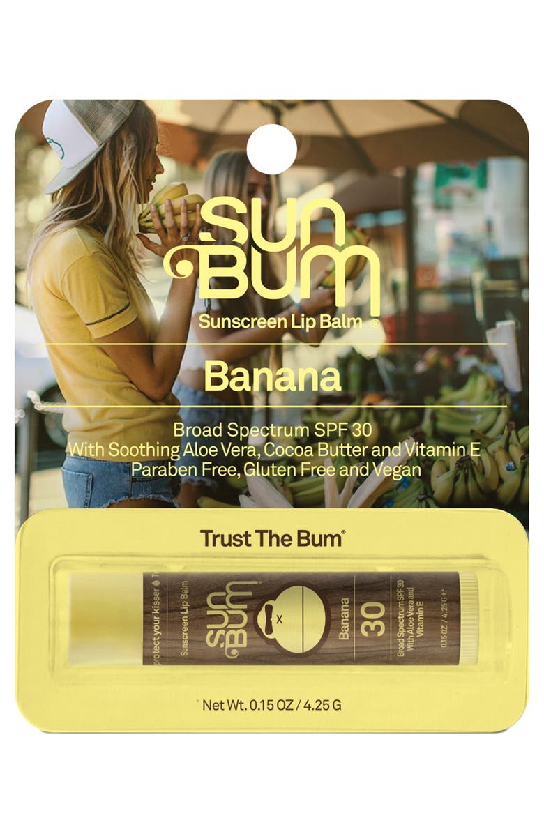 Sun Bum Original SPF 30 Sunscreen Lip Balm - Banana | Nordstromrack