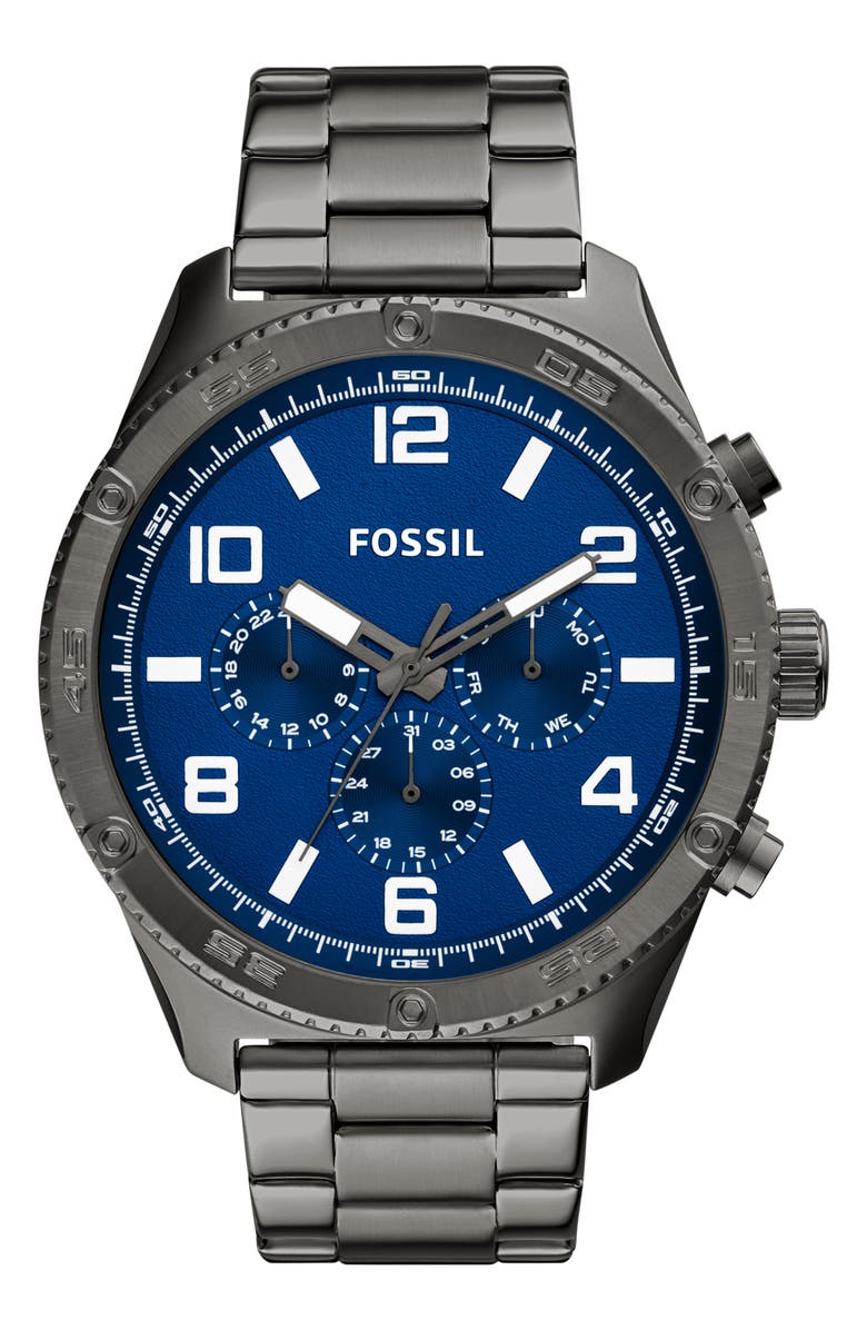 Fossil Brox Multifunction Bracelet Watch, 50mm | Nordstromrack