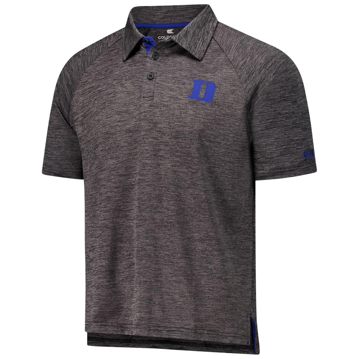 COLOSSEUM Men's Colosseum Heather Charcoal Duke Blue Devils Down Swing ...