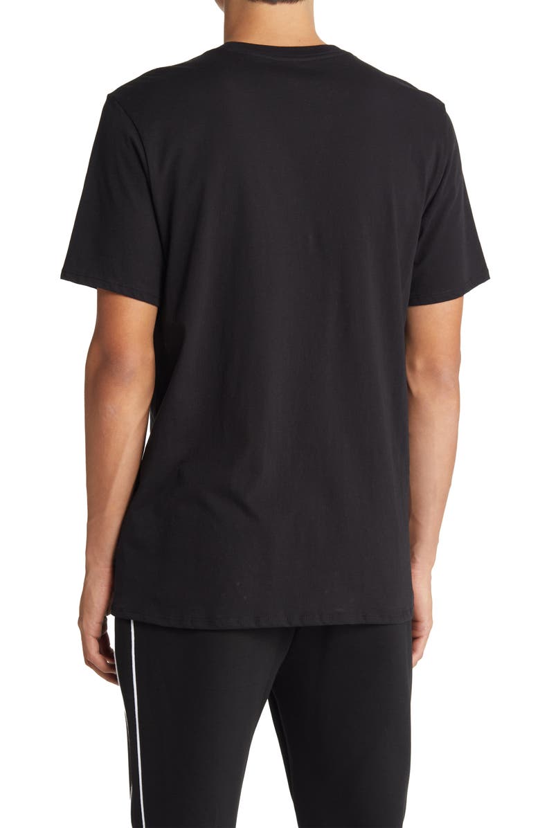 KARL LAGERFELD PARIS Square Swirl Logo Graphic Tee | Nordstromrack