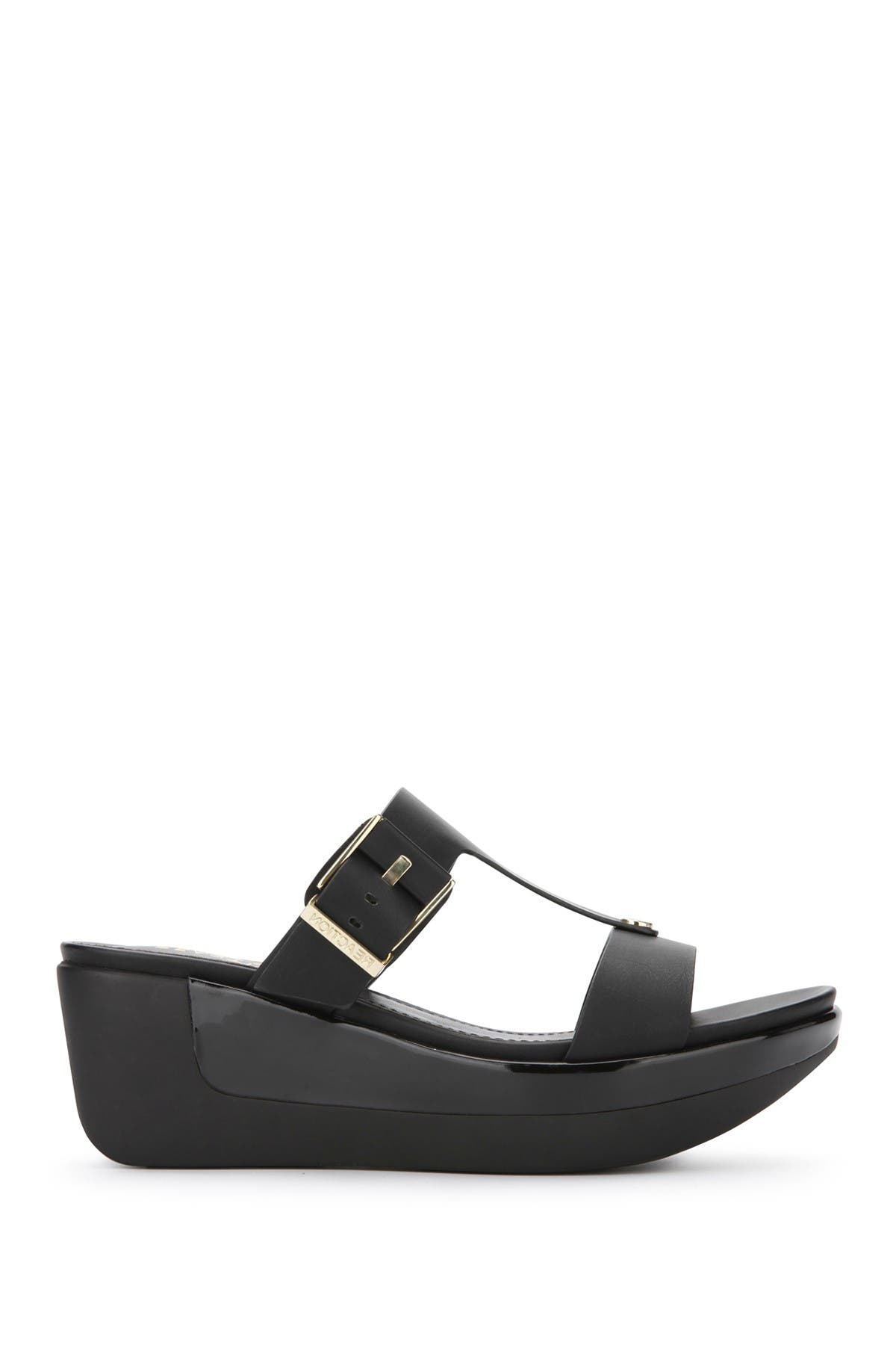 Reaction Kenneth Cole Pepea T-Strap Wedge Sandal | Nordstromrack