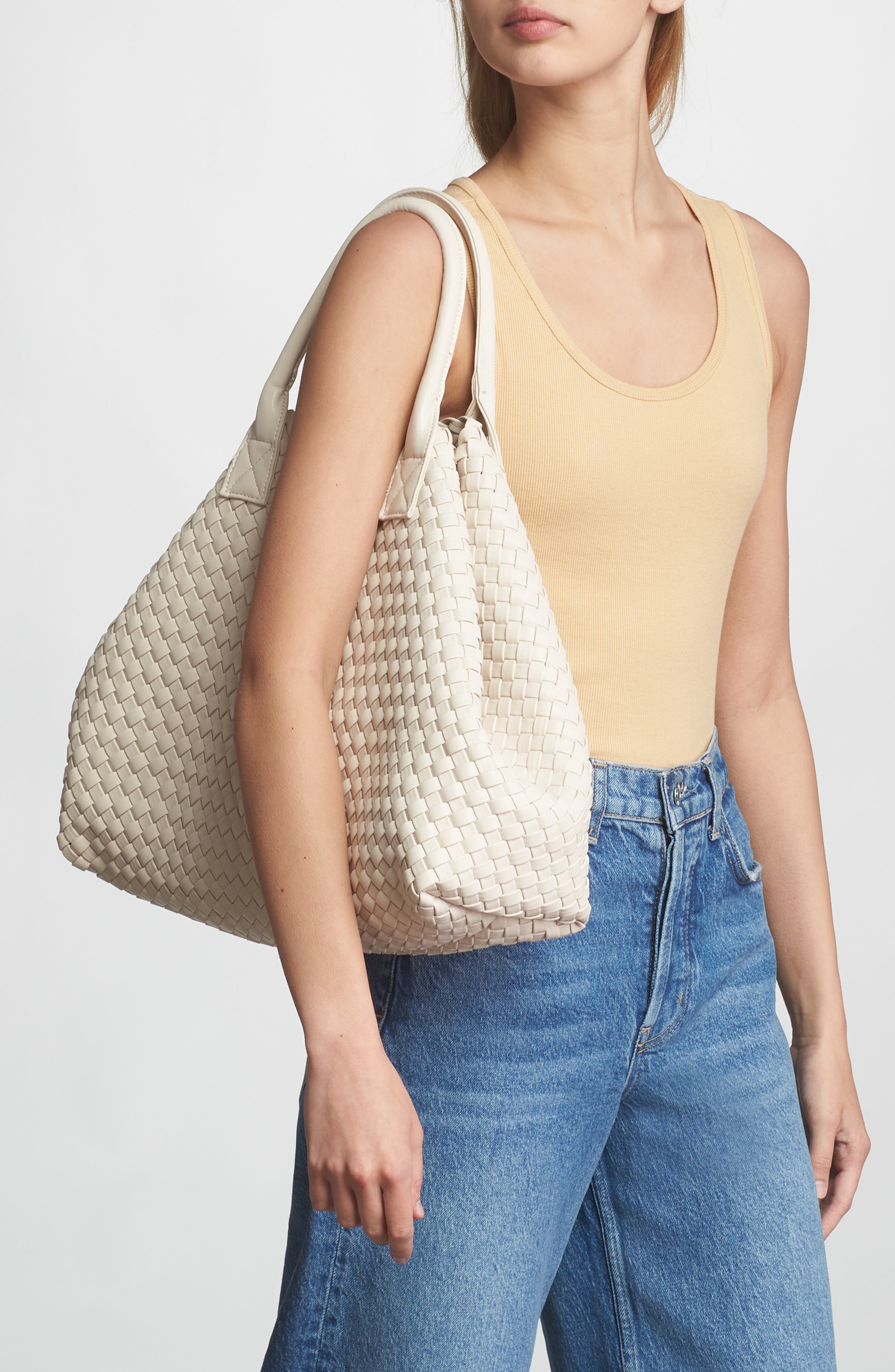 URBAN EXPRESSIONS HANDBAGS Woven Tote & Pouch | Nordstromrack