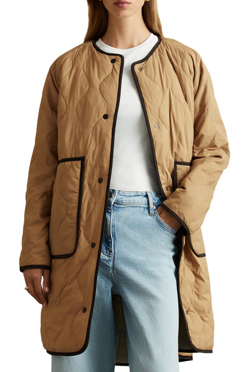 Reiss Ollie Reversible Quilted Jacket | Nordstromrack