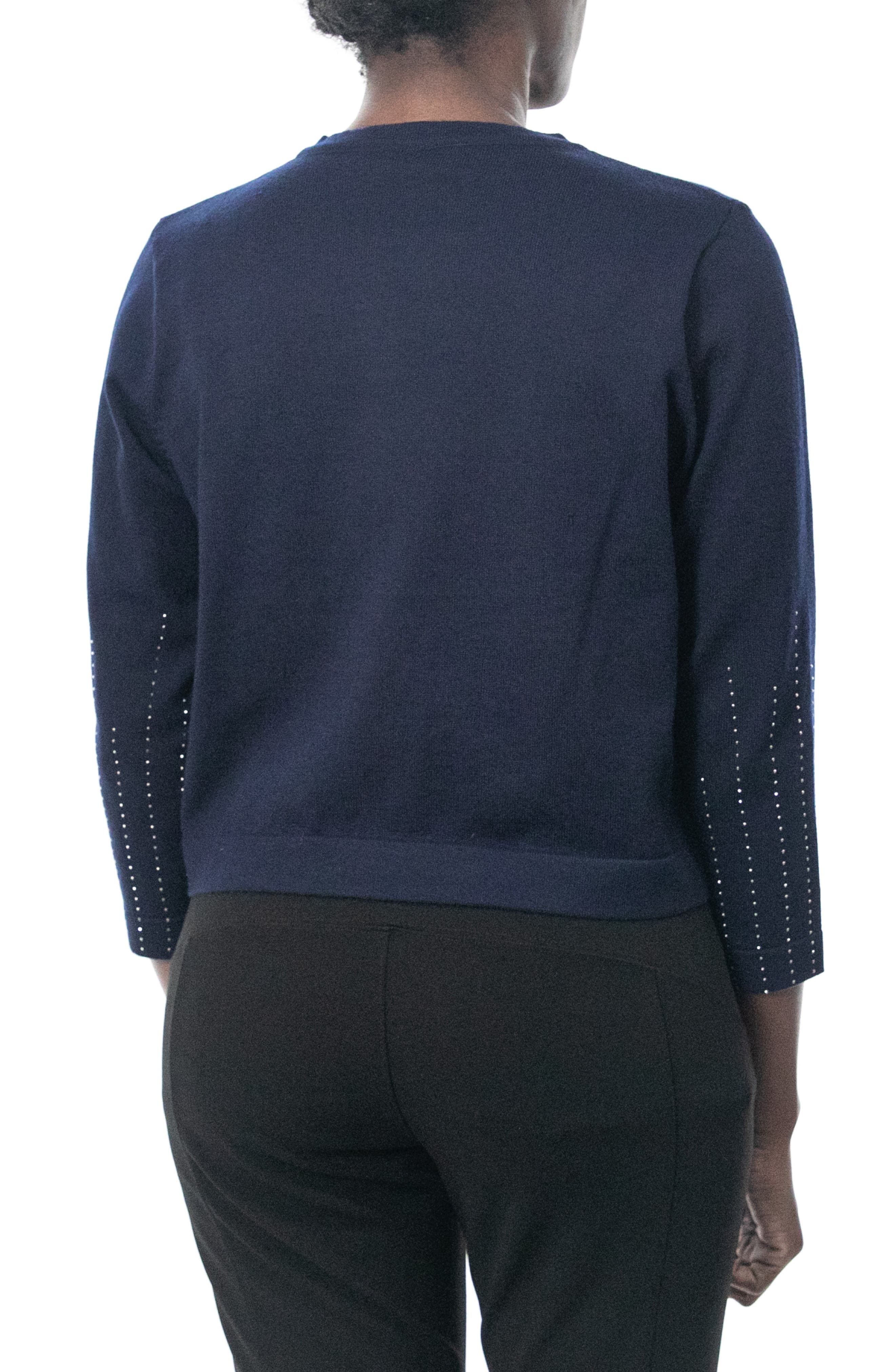 Nina Leonard Rhinestone Sweater Bolero | Nordstromrack