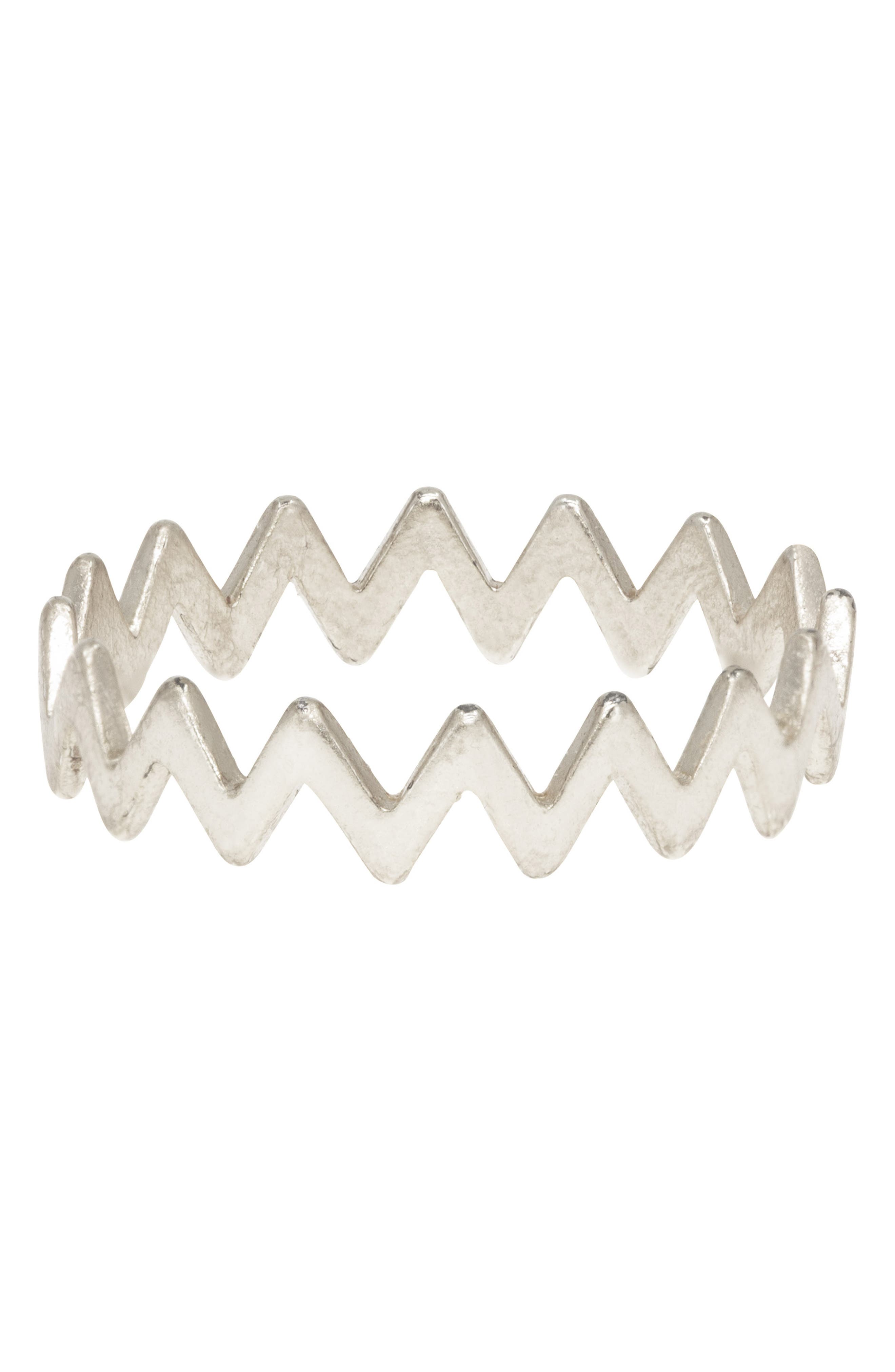 RAGEN Jewels Midi Zigzag Ring | Nordstrom