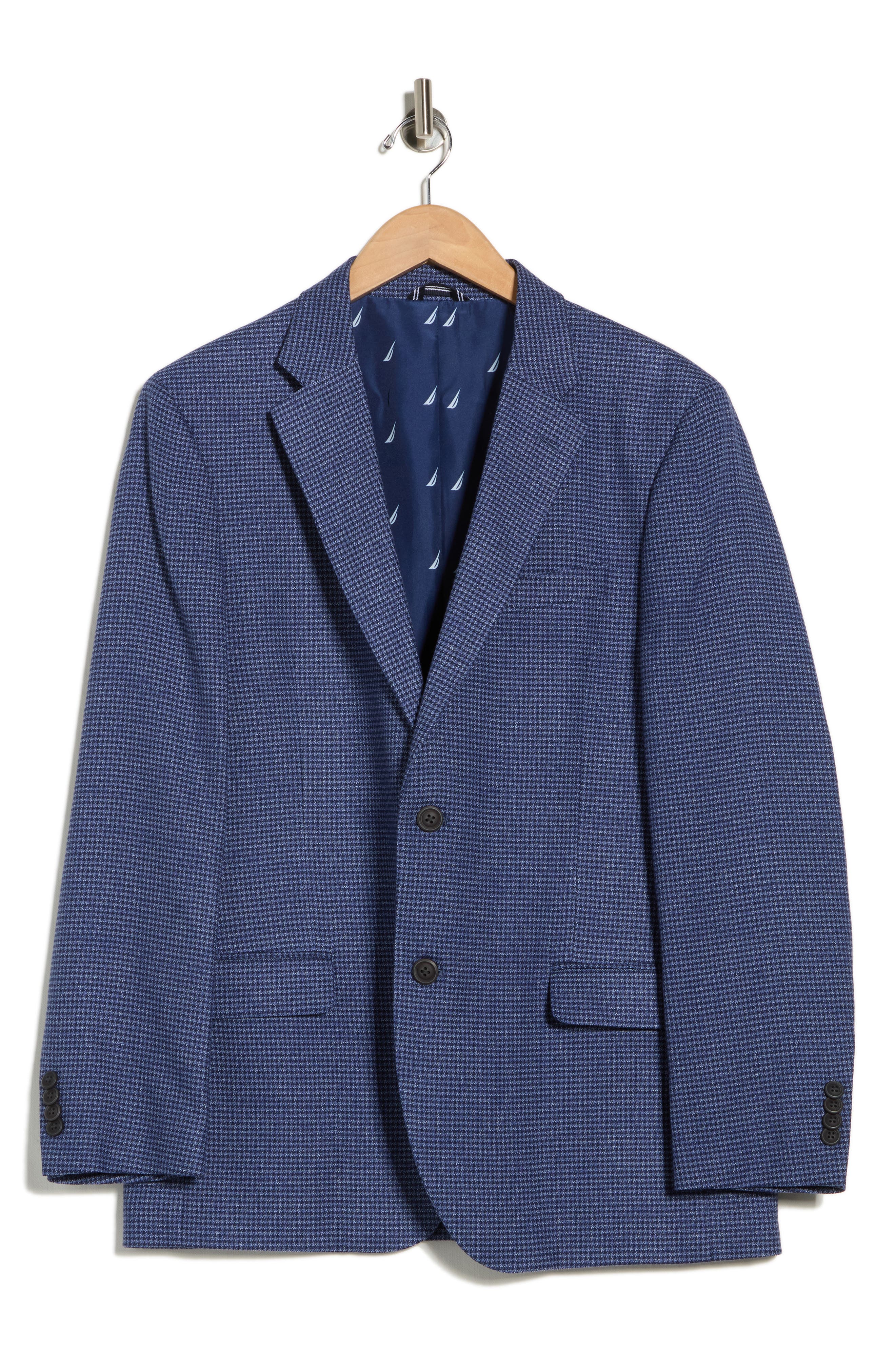 Nautica Check Stretch Blazer | Nordstromrack